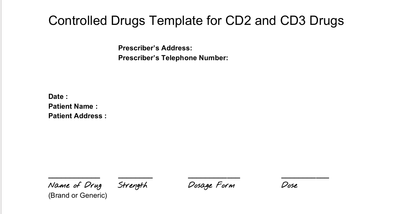 Changes to Controlled Drug Legislations 2017 - Excellent Pharmacist Academy